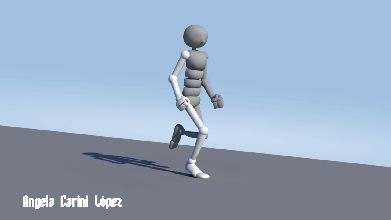 ArtStation - Run cycle practice