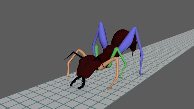 ArtStation - Insect_WalkCycle