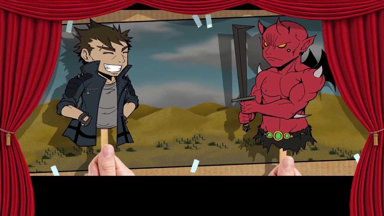 ArtStation - Godless Game Animated Intro (School Project)