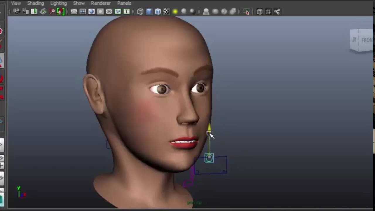 ArtStation - Face Modelling, rigging and animation