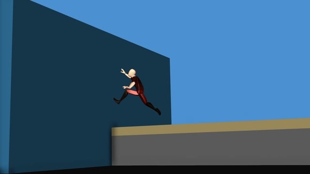 ArtStation - Parkour Animation Practice (2017)