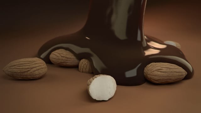ArtStation - Chocolate and nuts animation