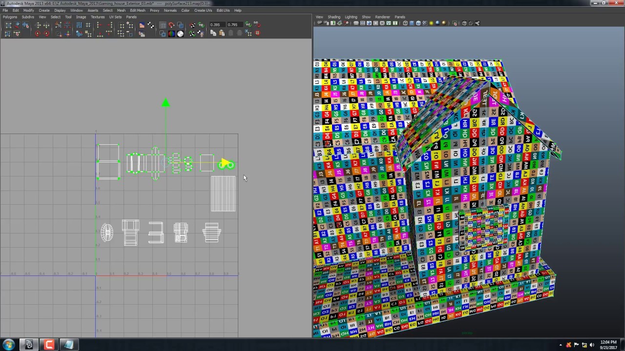 ArtStation - Manage all UVs in layout for Gaming Texturing