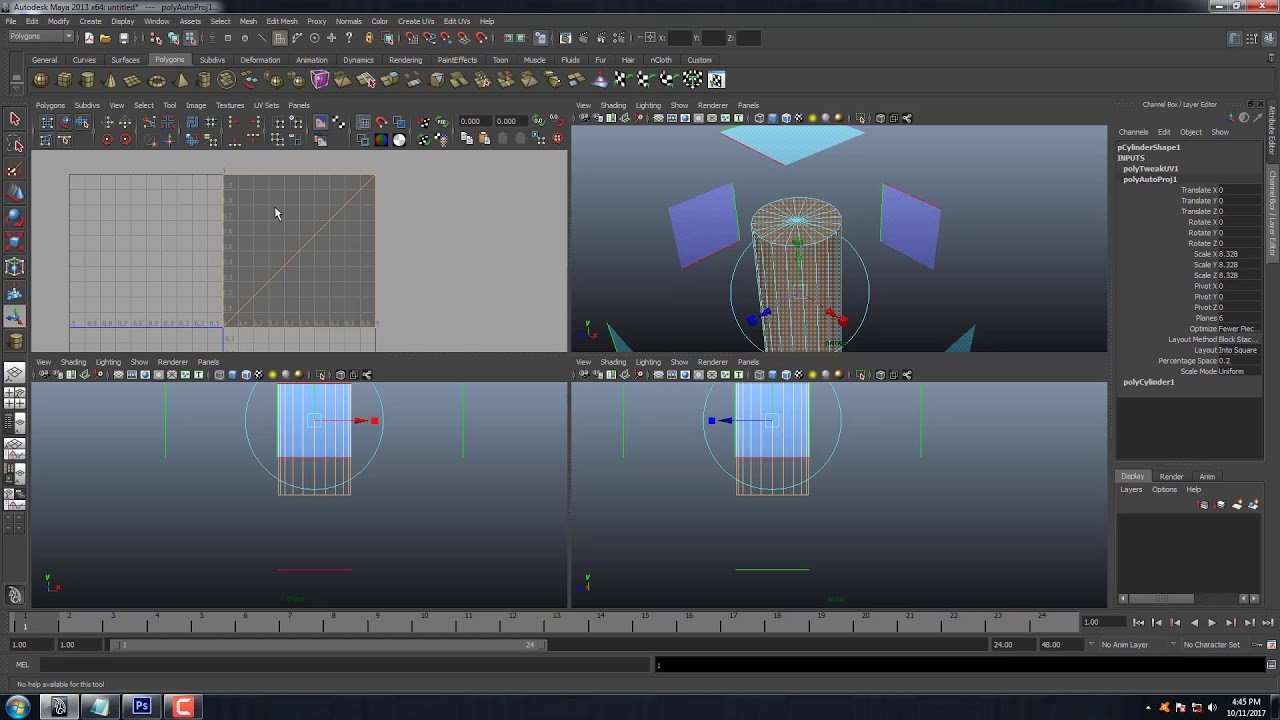 ArtStation - Easy way to Unwrap in Maya