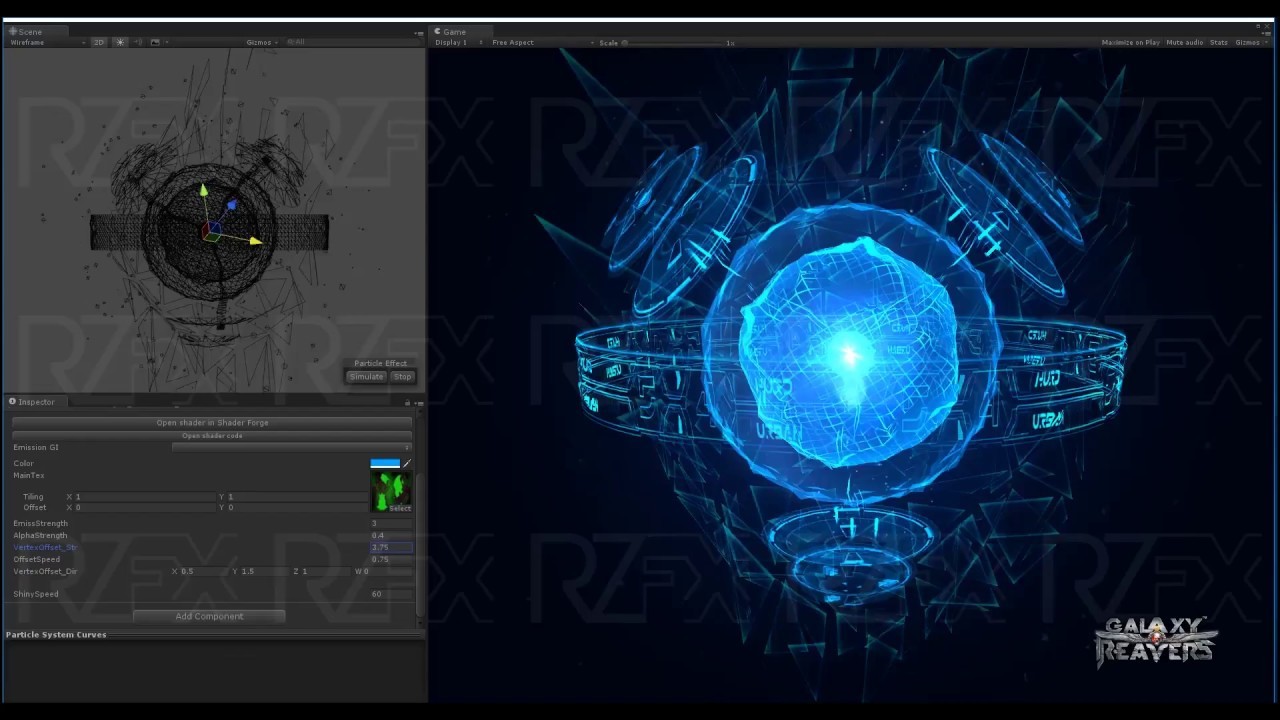 ArtStation - Shader and particle effect