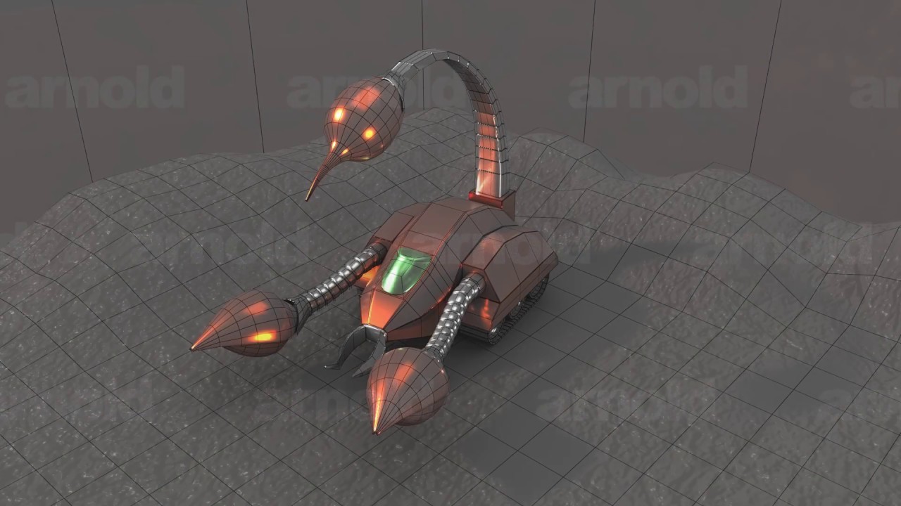 ArtStation - SCORPION ROBOT