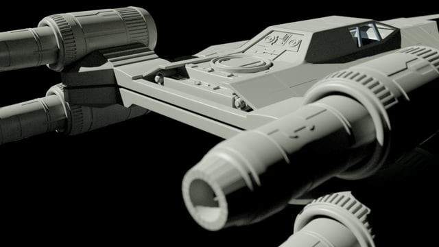 ArtStation - Star Wars U-Wing