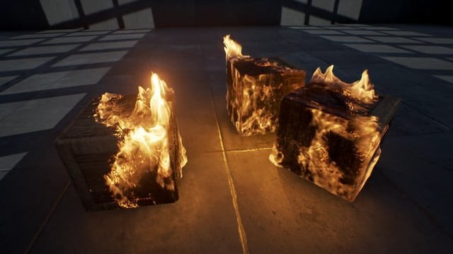 ArtStation - Burning Shader