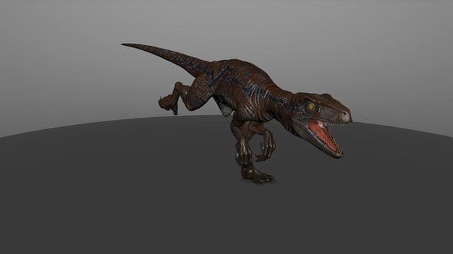 ArtStation - Raptor RunCycle