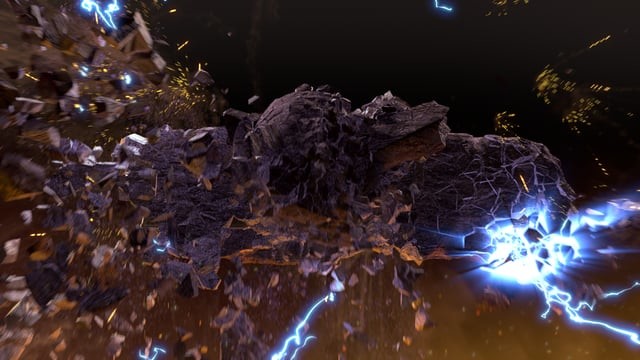 ArtStation - THOR (title intro practice)