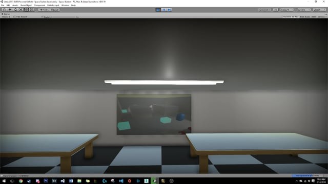 ArtStation - Week 4 Spacestation level flythrough