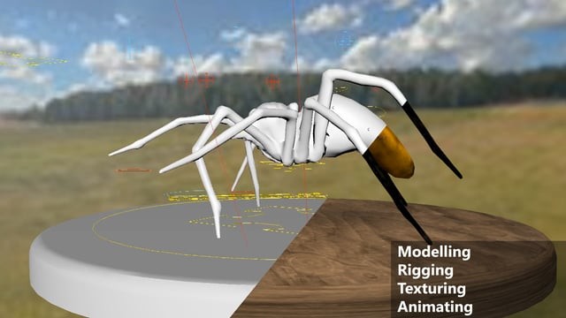 ArtStation - small showreel of rigging and animation examples