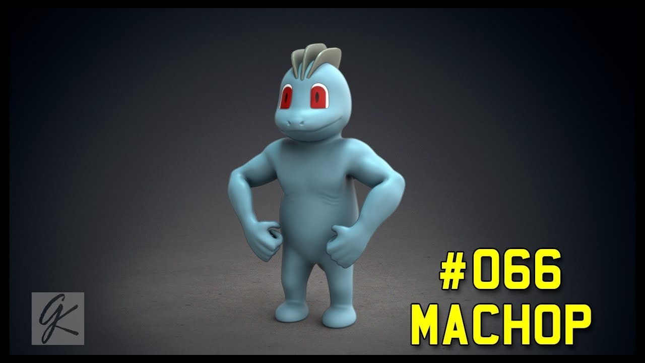 ArtStation - #066 Machop