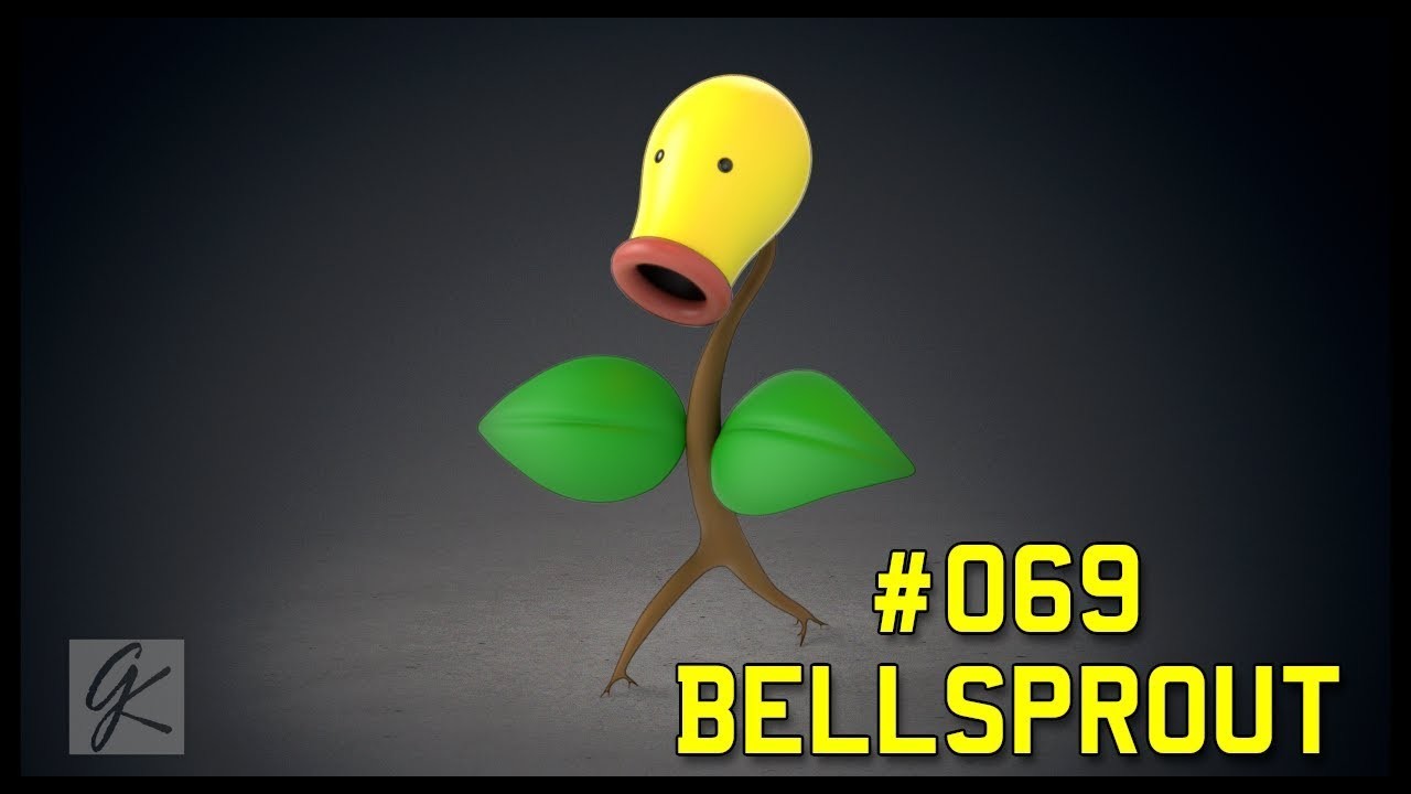 ArtStation - #069 Bellsprout