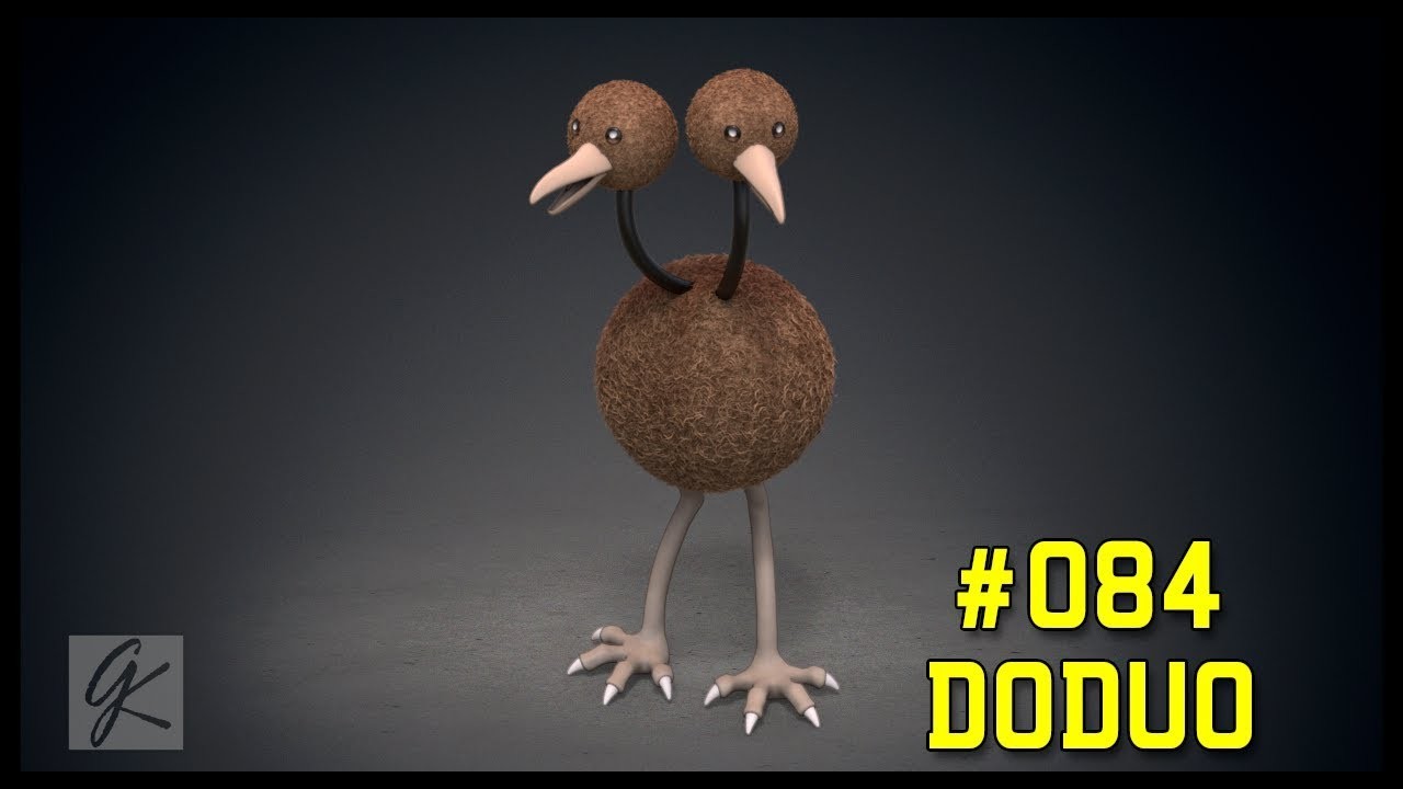 ArtStation - #084 Doduo