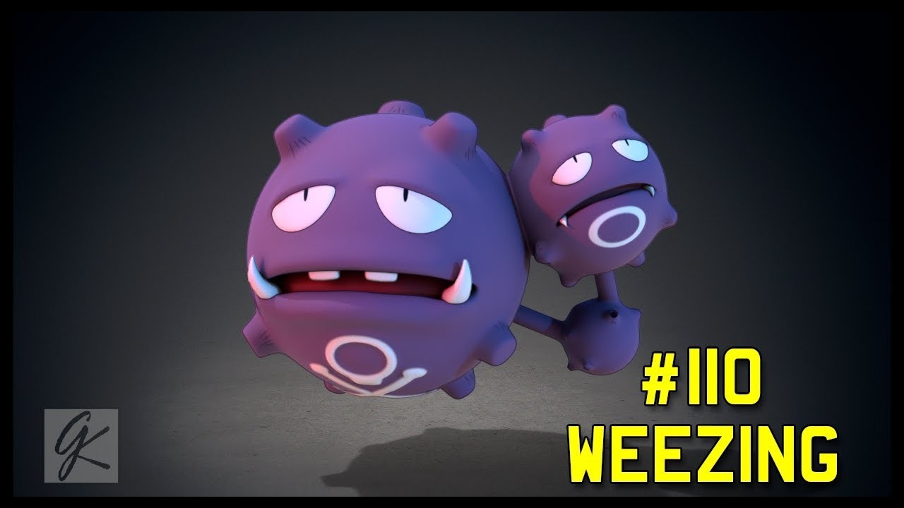 ArtStation - #110 Weezing