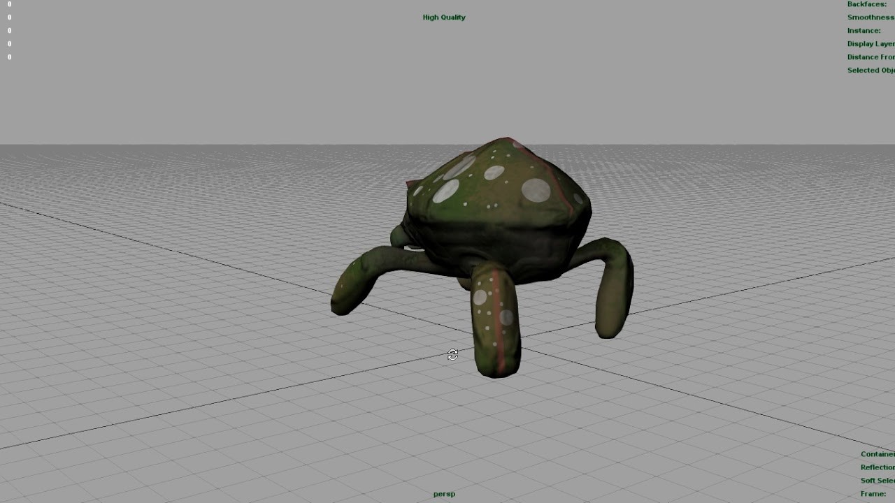 ArtStation - Bug Walk Cycle Animation