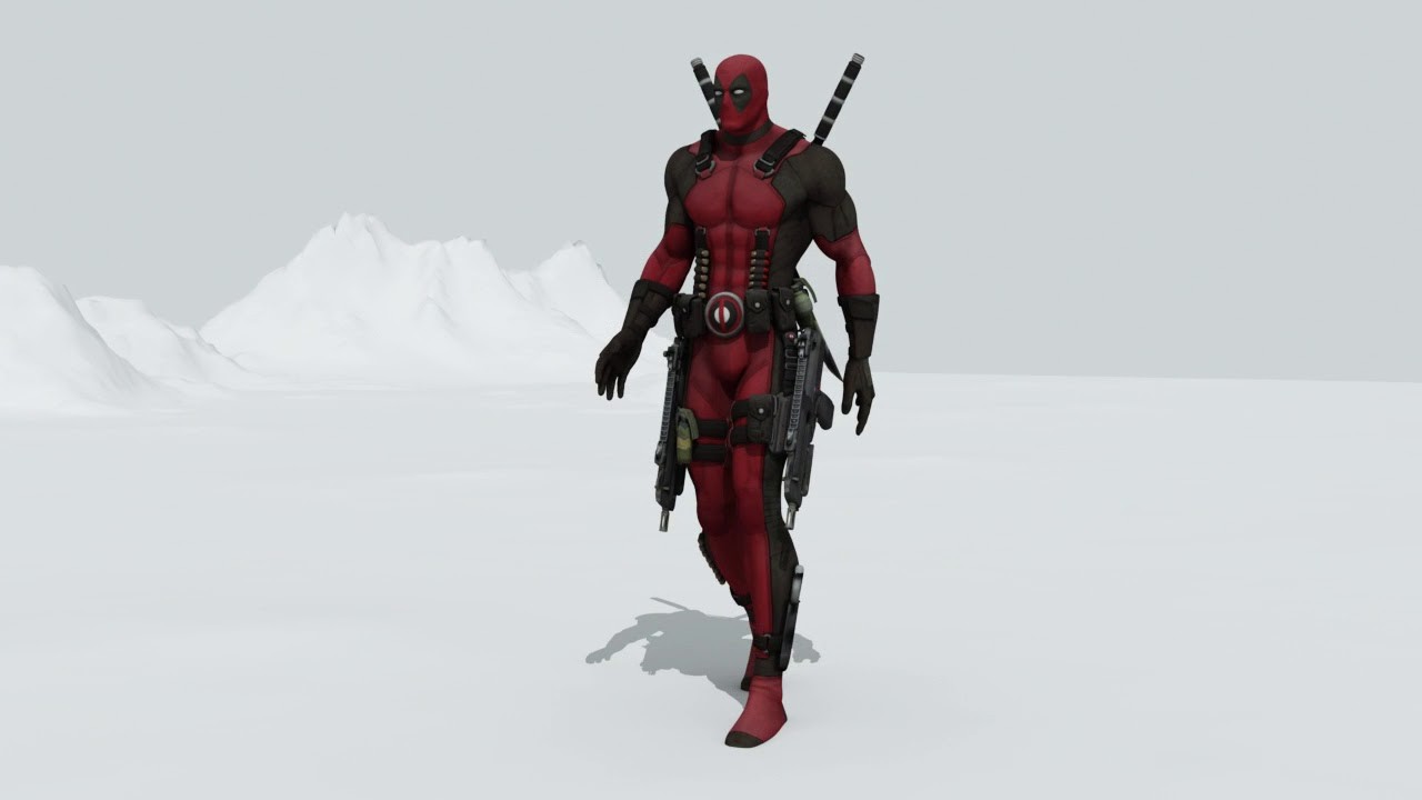 ArtStation - deadpool_walk