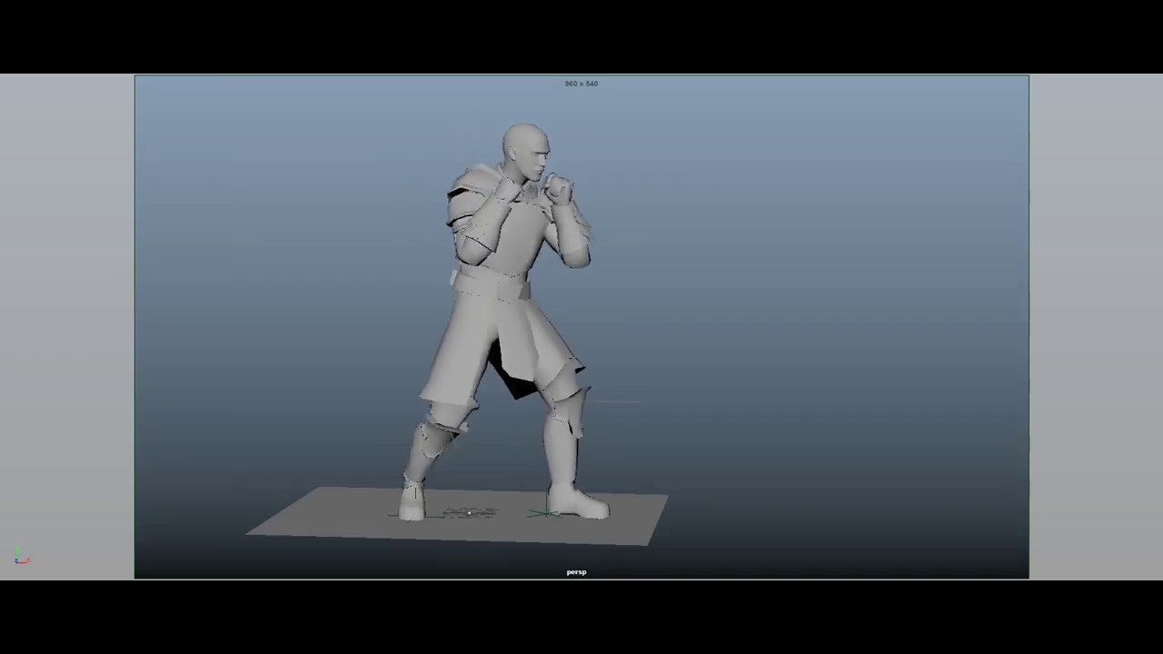 ArtStation - punch animation
