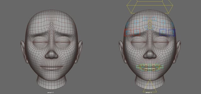 ArtStation - Face Rig WIP Version 1