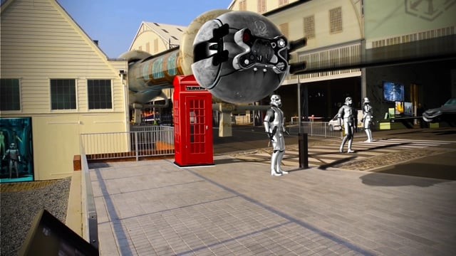 ArtStation - 2D/3D Live Plate Integration