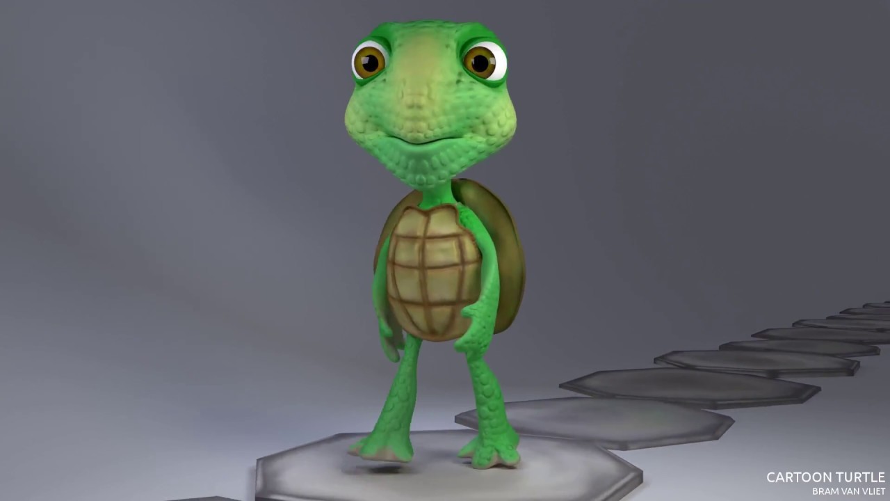 ArtStation - Cartoon Turtle