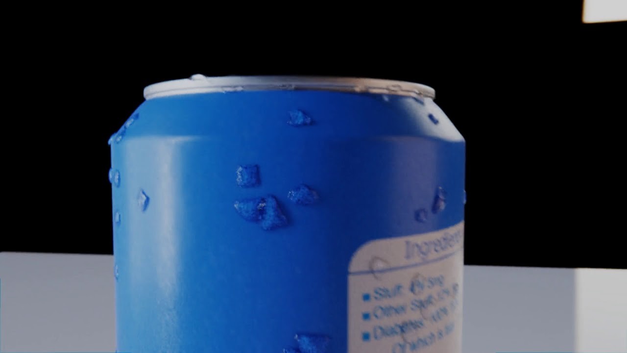 ArtStation - Cool Fizz Soda Advert Concept