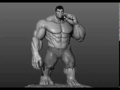 ArtStation - Hulk badass pose.