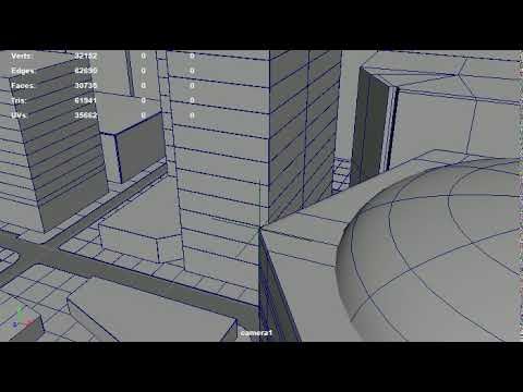 ArtStation - Previz-cityscape animation