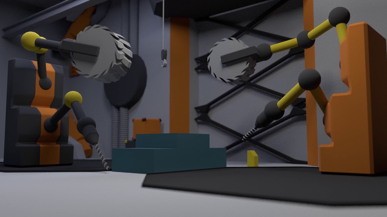 ArtStation - Assembly robot animation