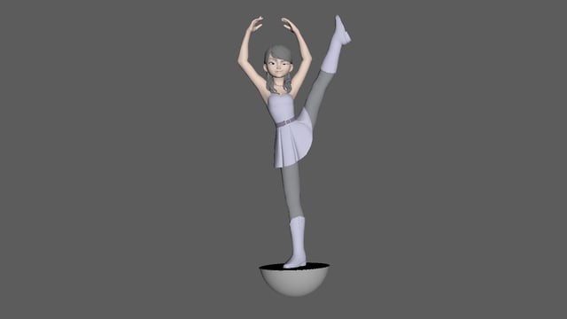 ArtStation - The Balancing Girl