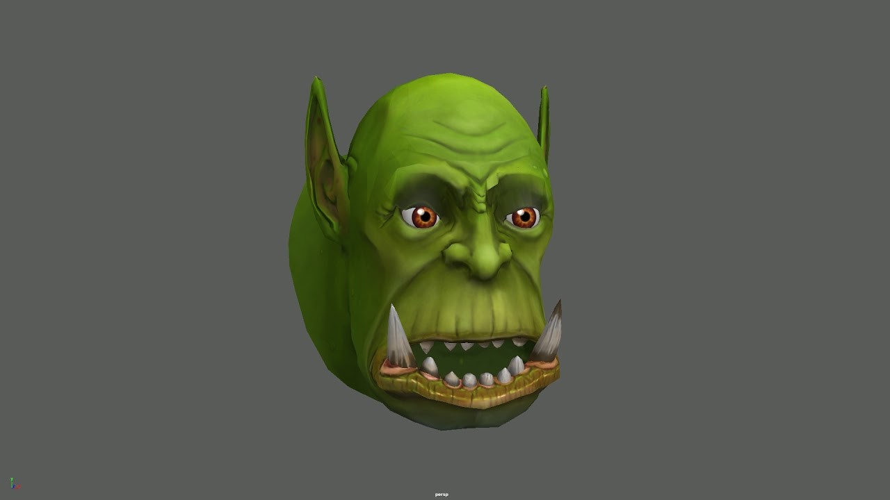 ArtStation - Orc Facial Motion Capture Assignment