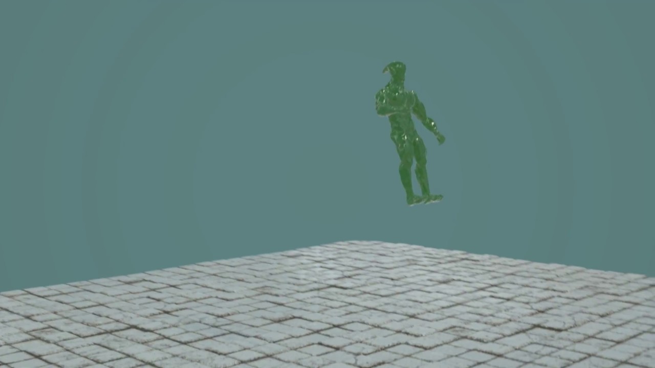 ArtStation - amazing 3D houdini rigid destruction simulation FX alien model