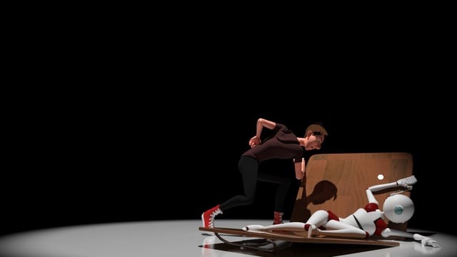 ArtStation - Animation 3D Chokeslam