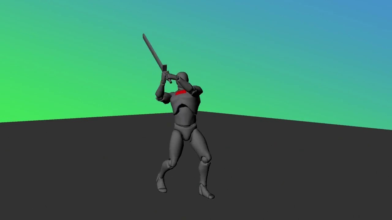 ArtStation - Sword fighting Animation