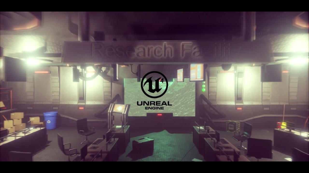 ArtStation - Underground Lab/Research Facility - Environment Art