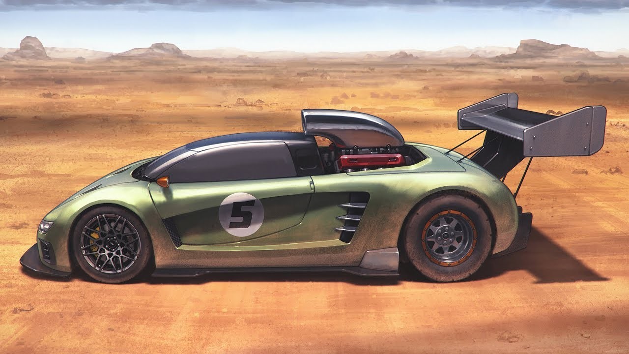 ArtStation - Desert Racer Beast