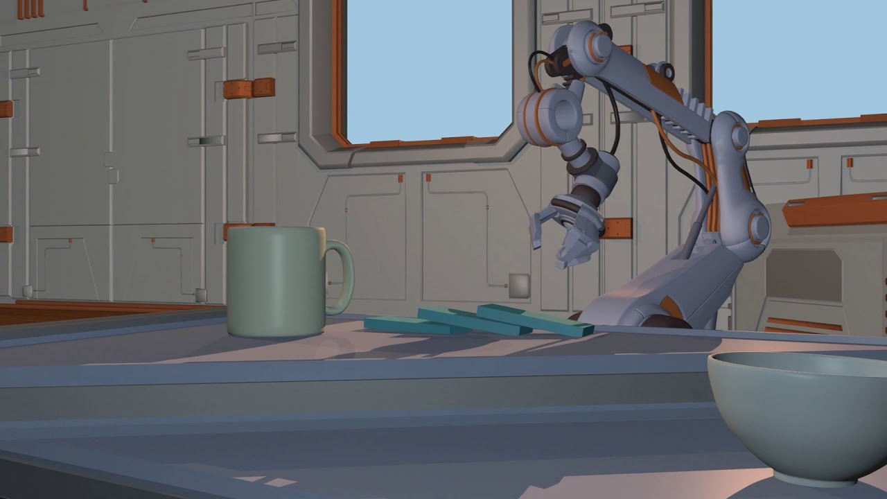 ArtStation - Mecha Arm Animation