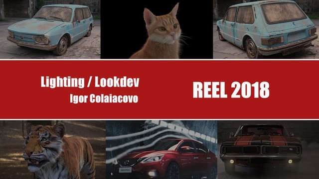 ArtStation - Lighting / Lookdev - Reel 2018