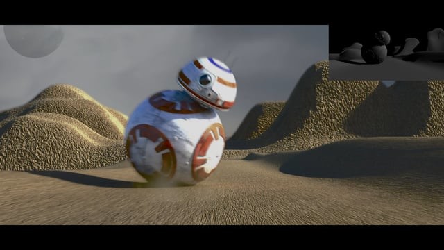 ArtStation - Star Wars BB8 Roll Animation