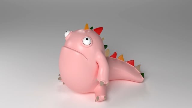 ArtStation - BIG FAT BURPING DRAGON