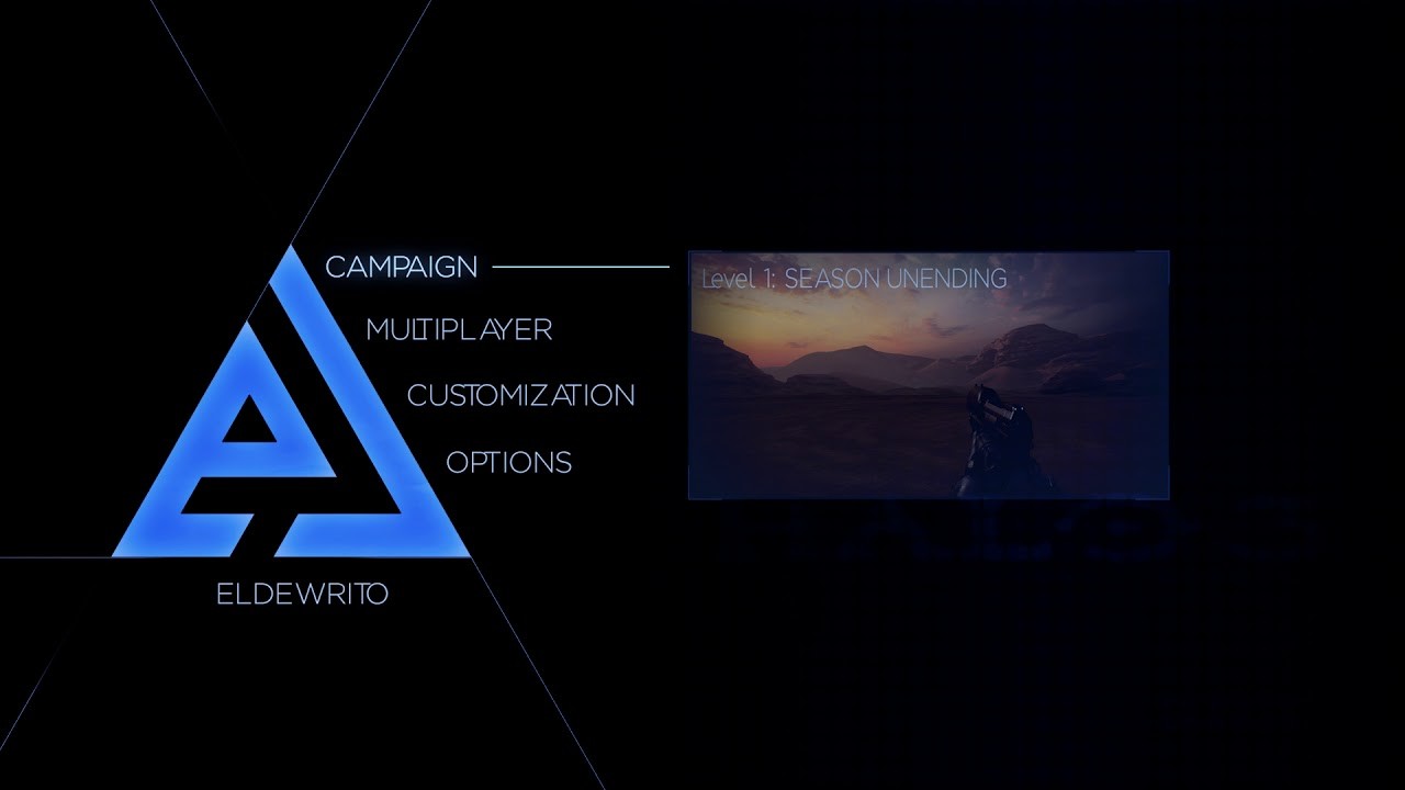 ArtStation - Main Menu UI Test