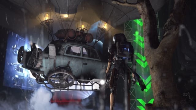 ArtStation - 3D NIGHT SCENE - VFX breakdown