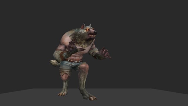 ArtStation - Werewolf Animation Pack