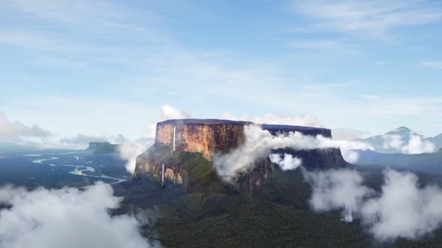 ArtStation - Mt Roraima matte Painting