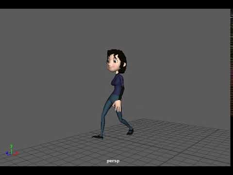 ArtStation - My first 3D Walk Cycle