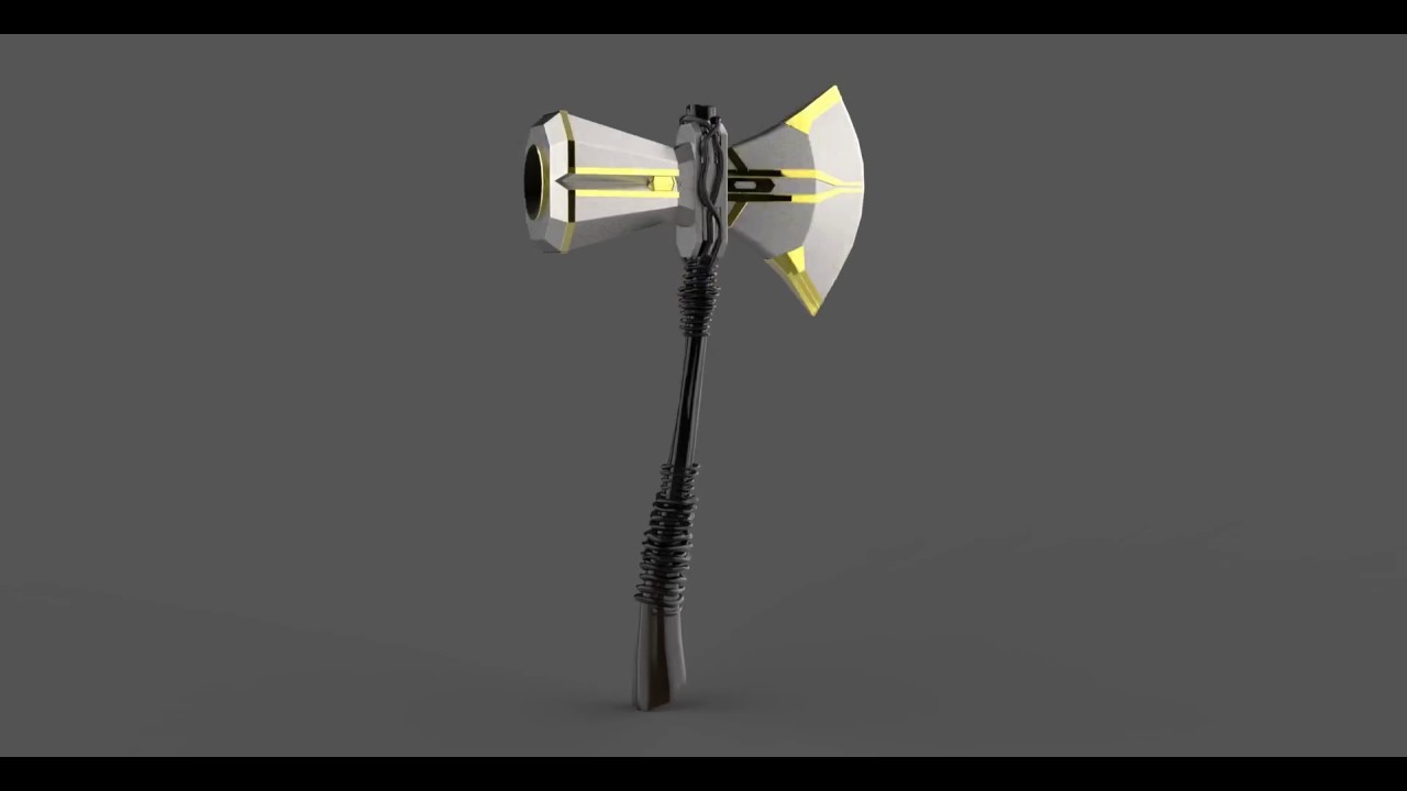 ArtStation - Stormbreaker Thor Weapon