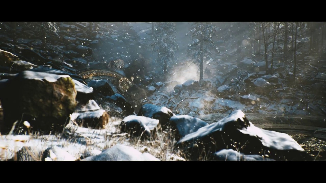 ArtStation - Unreal Engine 4 -Winter Forest (1440P 60fps)