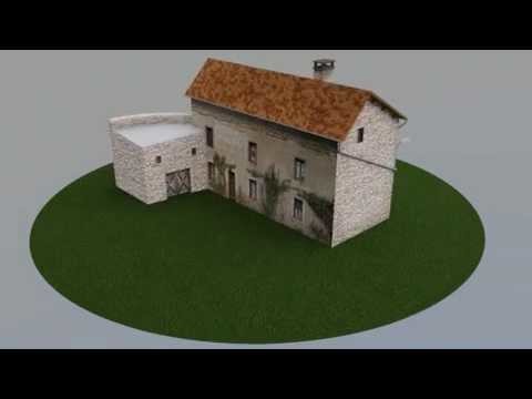 ArtStation - Low-poly, low-res house