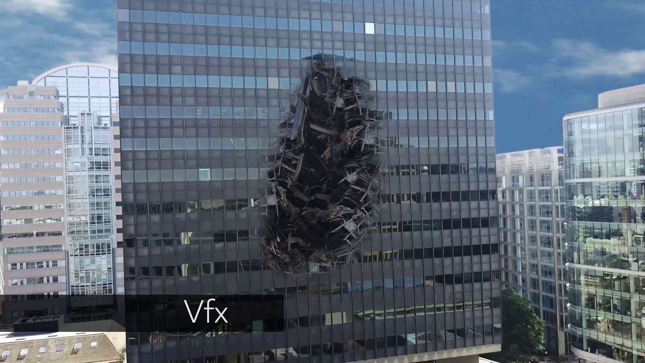 ArtStation - Building destruction London